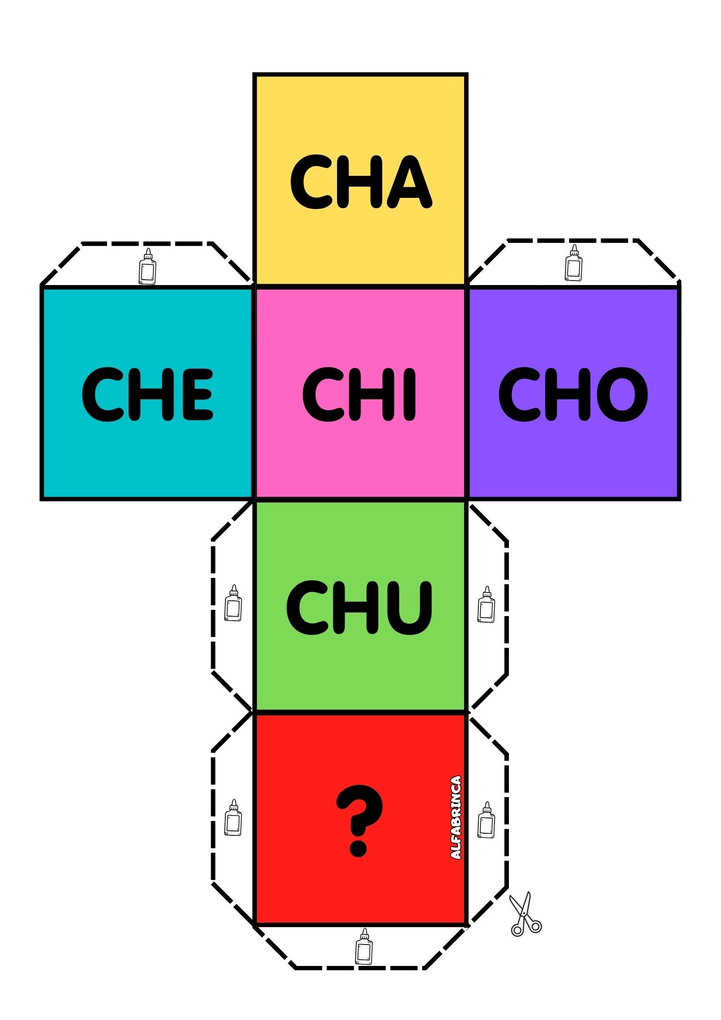 Atividades Cha Che Chi Cho Chu - Família silábica CH para imprimir ...